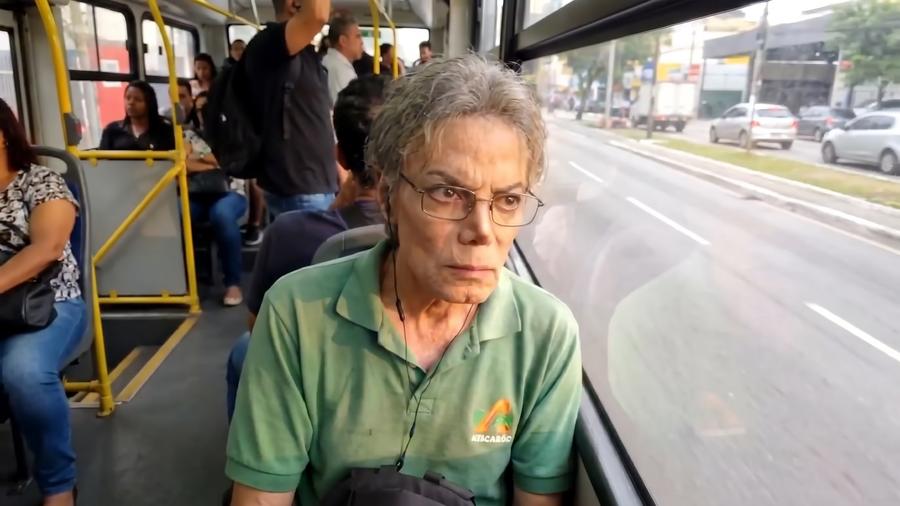 A viral video claiming Michael Jackson was spotted on a bus in Brazil ...