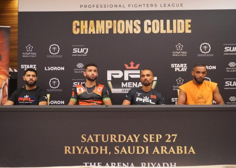 Moroccan MMA fighters aim for glory at PFL MENA semifinals in Riyadh